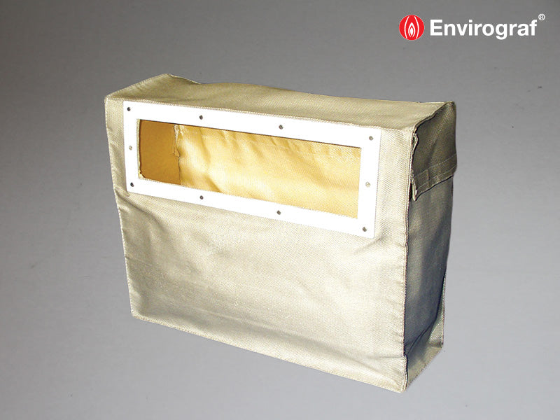 Intumescent Metal Fire box and Flexible Fire Bag- Passive Fire Protect ...