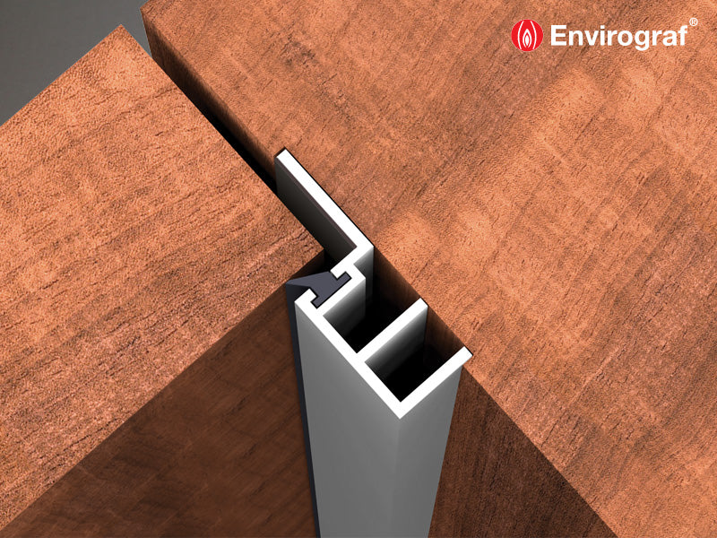 Intumescent Door Stop For Fire and Smoke Protection- Passive Fire Prot ...