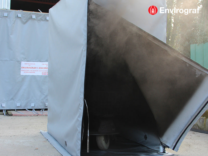 Mobility Scooter Fire and Smoke Cover- Passive Fire Protection Product ...